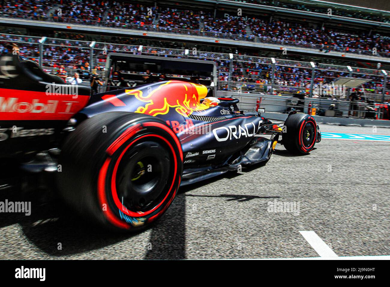 Barcelona, Spain. 22nd May, 2022. Max Verstappen (NED) Redbull Racing ...