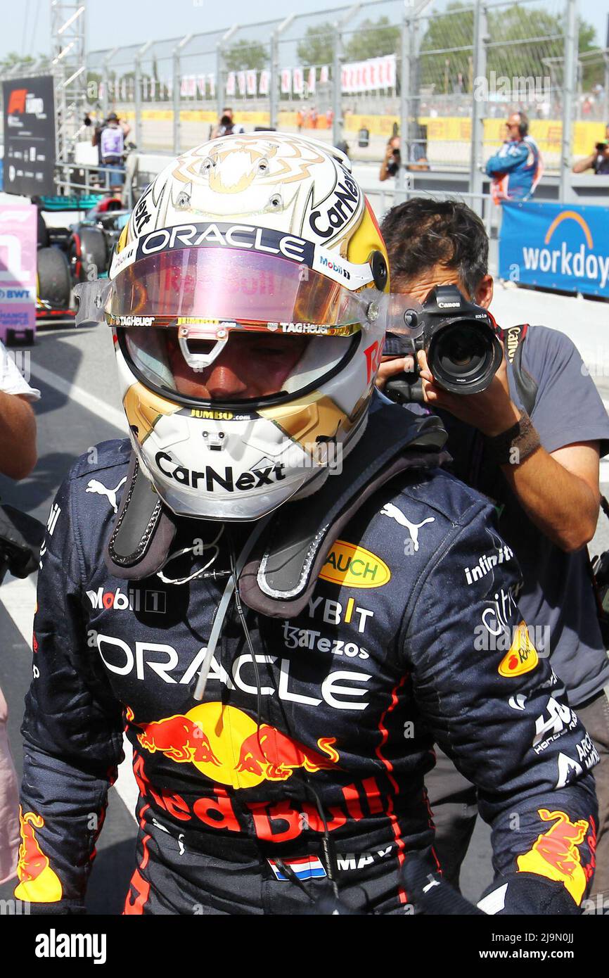 Barcelona, Spain. 22nd May, 2022. Max Verstappen (NED) Redbull Racing ...