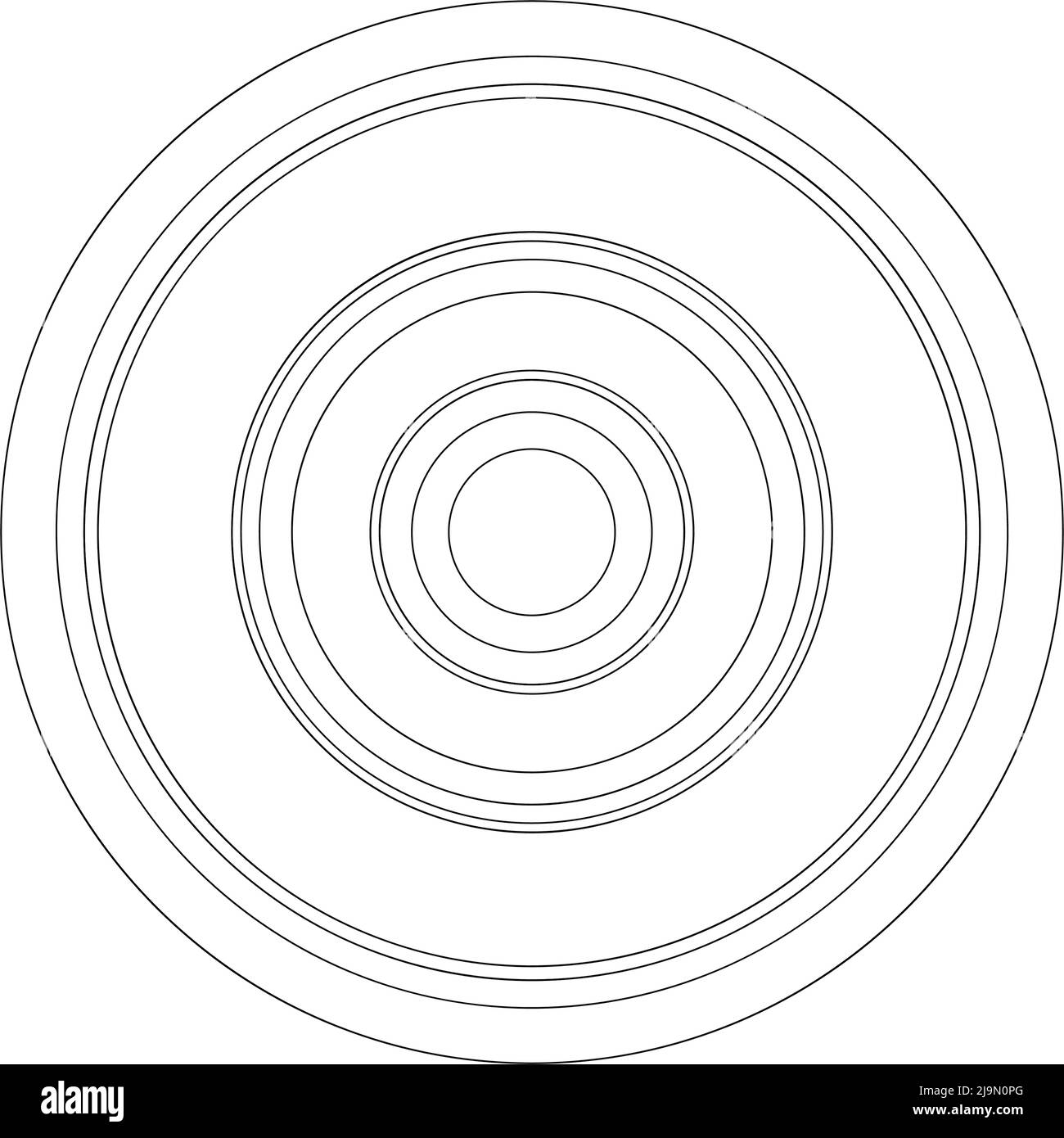 Random circles abstract geometric composition. Stock vector ...