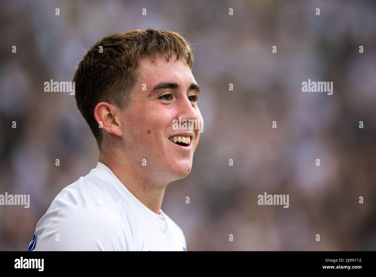 Copenhagen, Denmark. 22nd, May 2022. Isak Bergmann Johannesson of FC ...