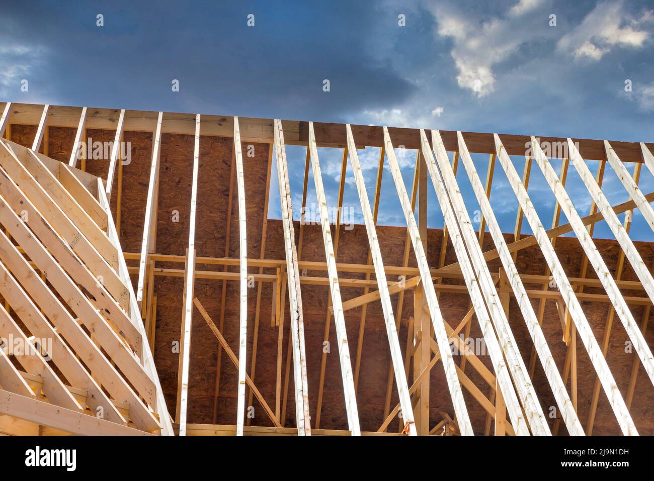 Construction framing hi-res stock photography and images - Alamy