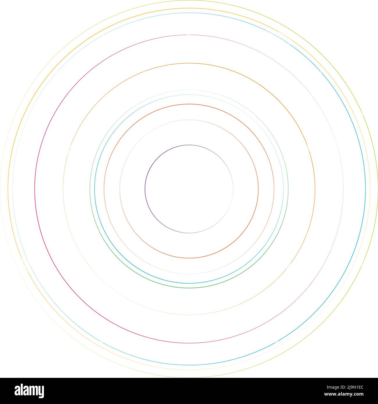 Random circles abstract geometric composition. Stock vector ...
