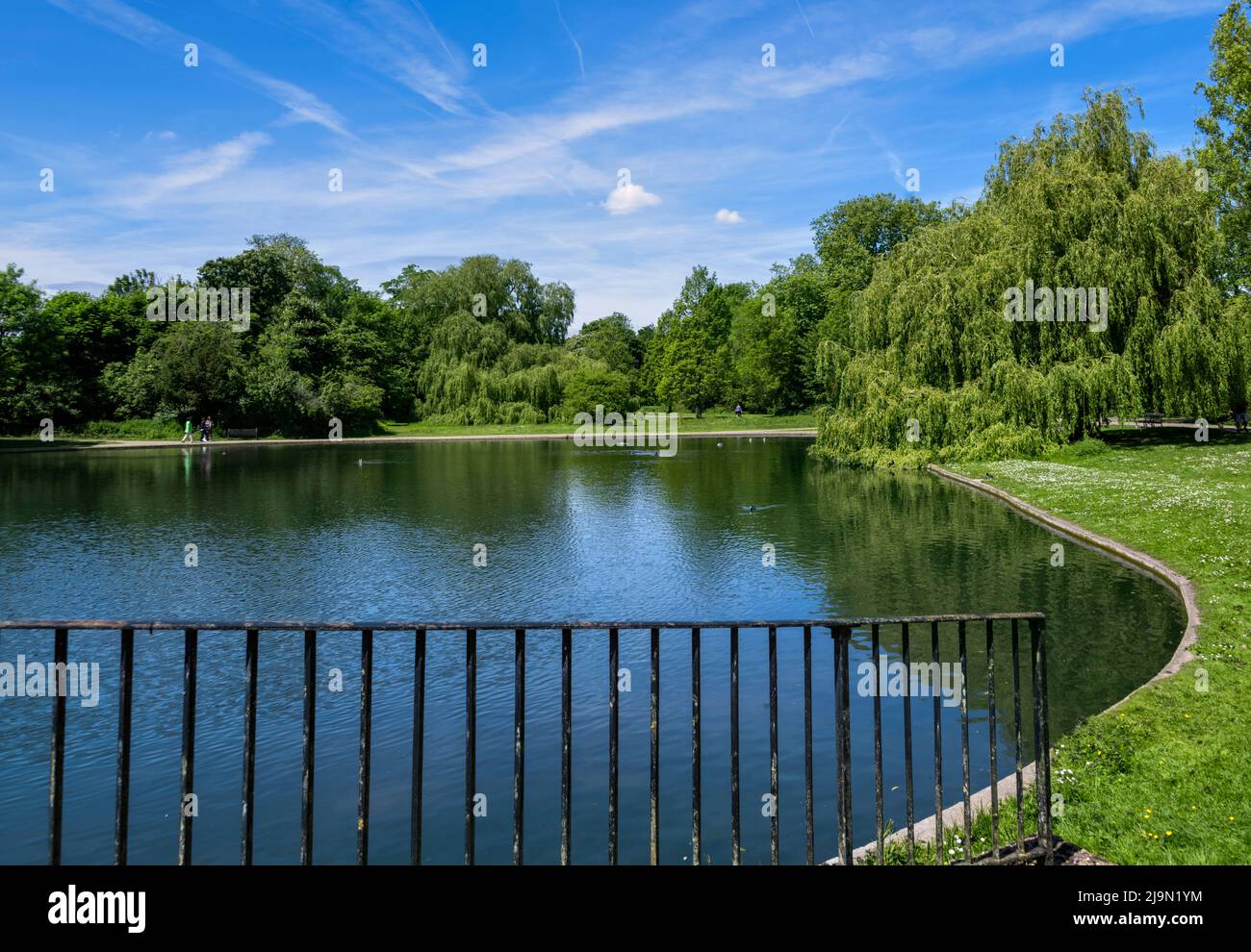 Verulamium Park St. Albans Hertfordshire UK Stock Photo - Alamy