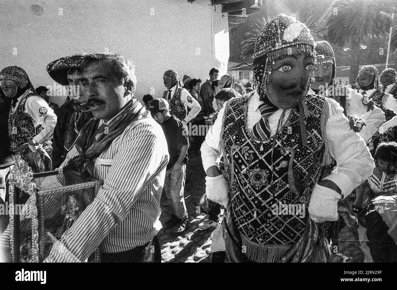 Mamacha Carmen pilgrimage and celebration in Paucartambo, Cusco, Peru ...