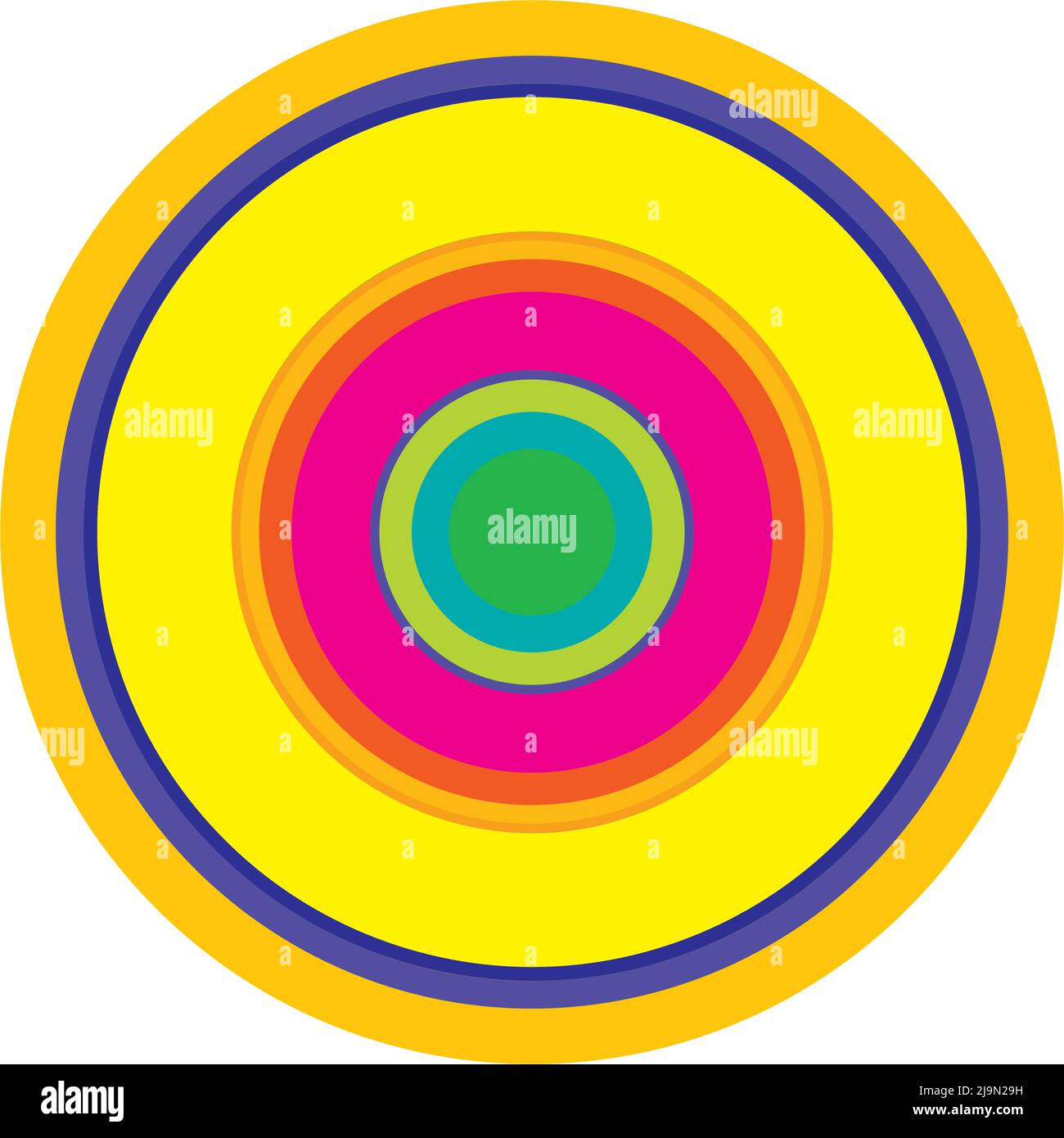 Random circles abstract geometric composition. Stock vector ...