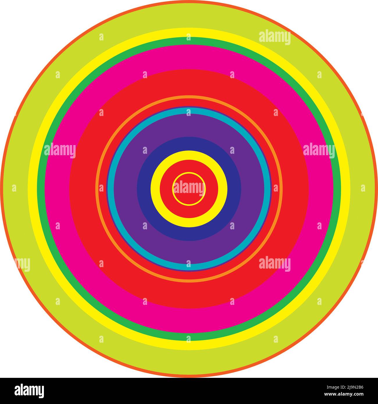 Random circles abstract geometric composition. Stock vector ...