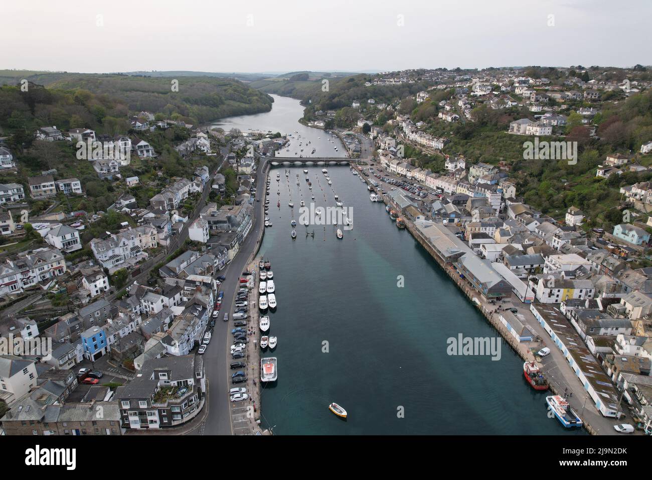 Looe from quay cornwall hi-res stock photography and images - Alamy