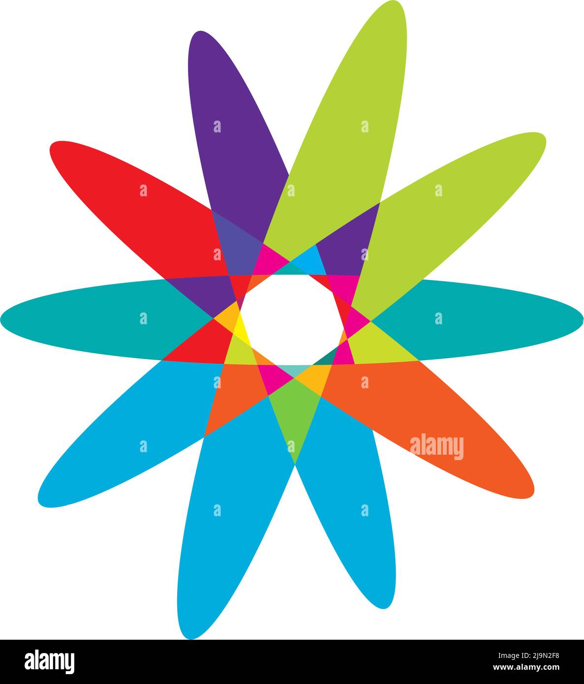 Random circles, circular rings geometric design element. Stock vector ...