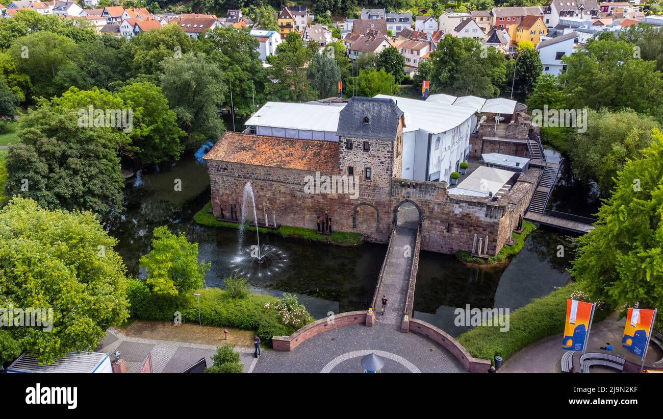 Burg Vilbel, Bad Vilbel, Frankfurt, Germany Stock Photo - Alamy