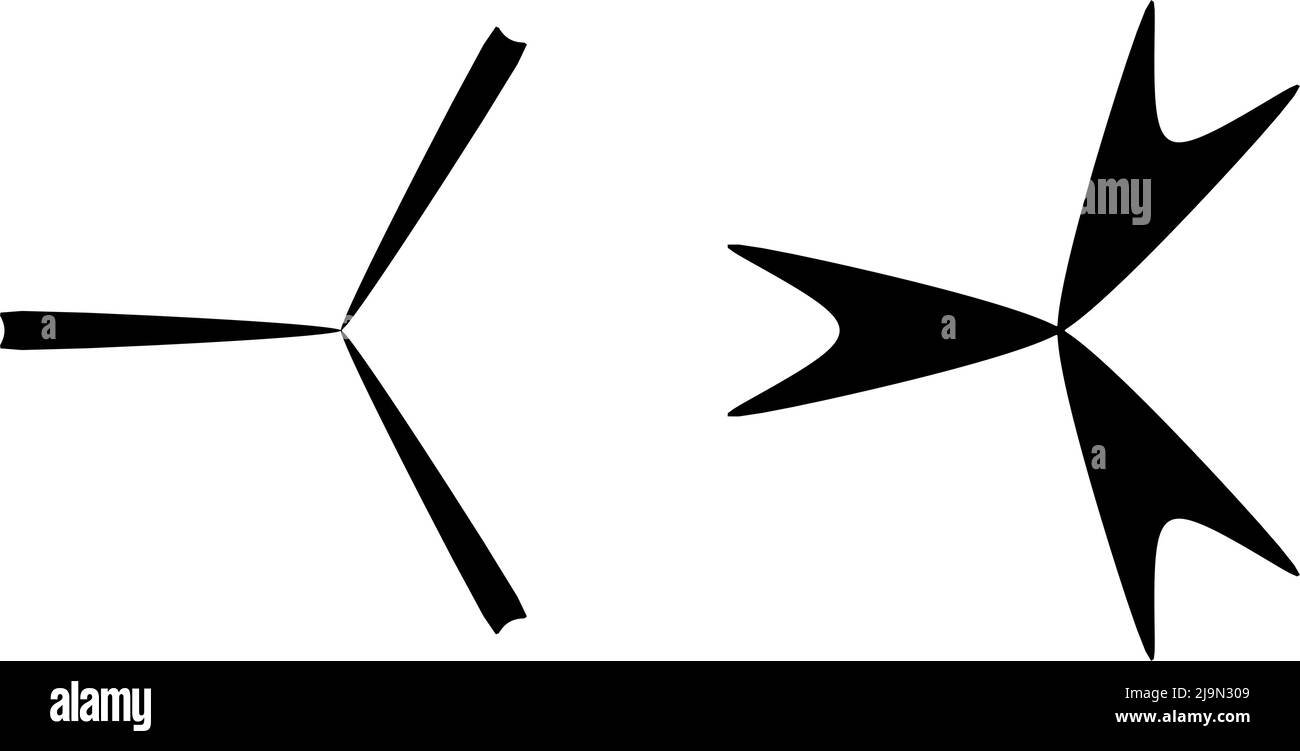 Abstract geometric icon, symbol element shape. Stock vector ...