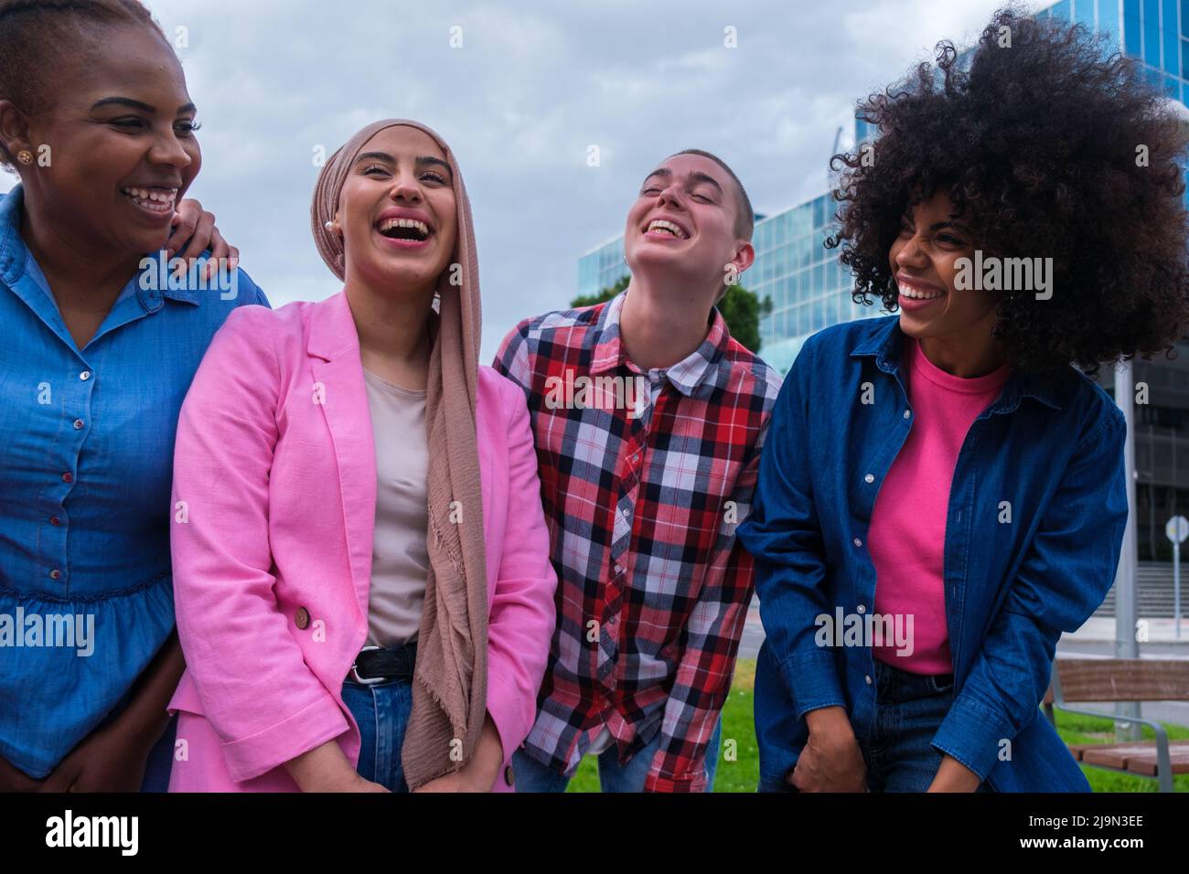Different people having fun hi-res stock photography and images - Alamy