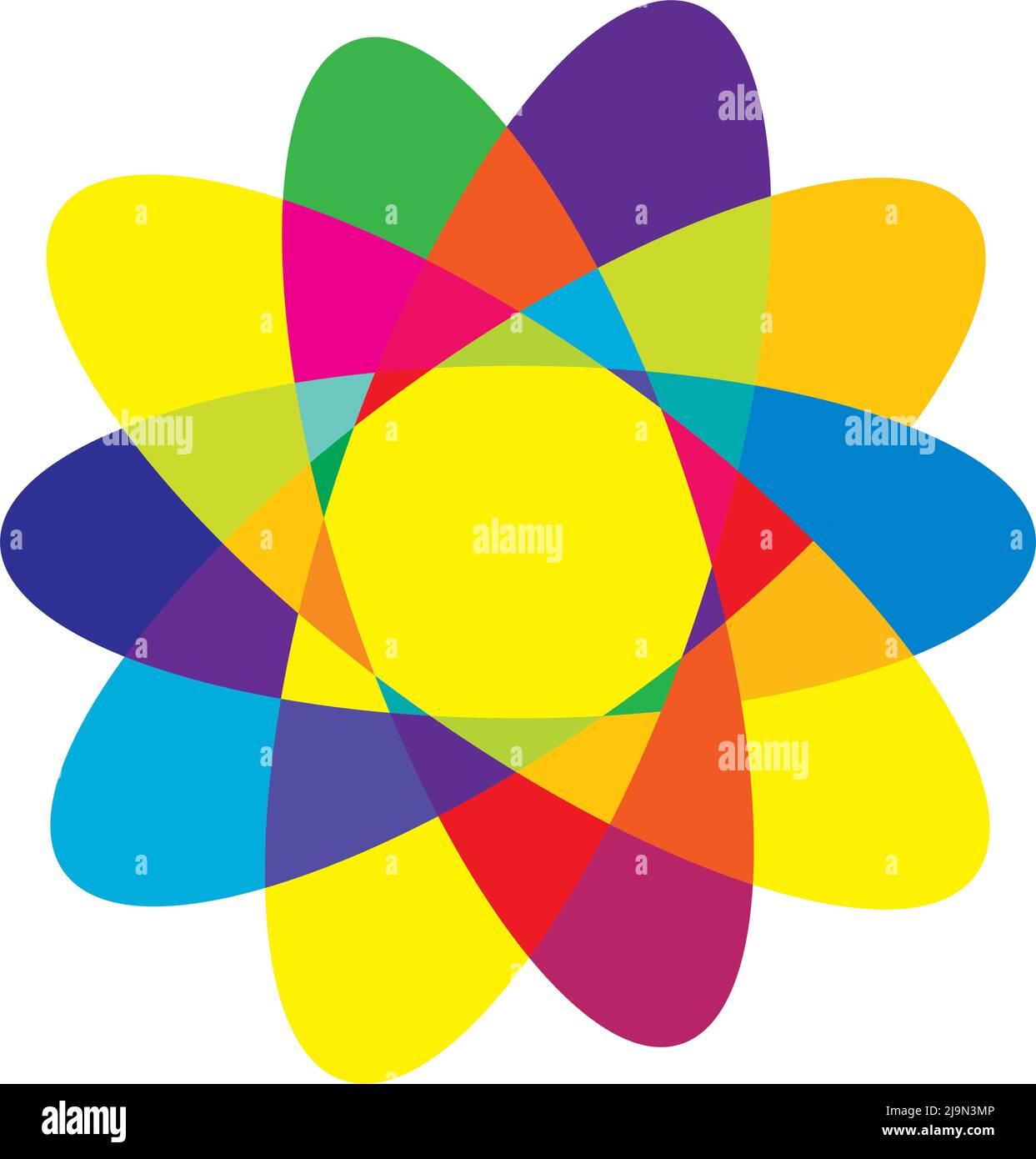 Random circles, circular rings geometric design element. Stock vector ...