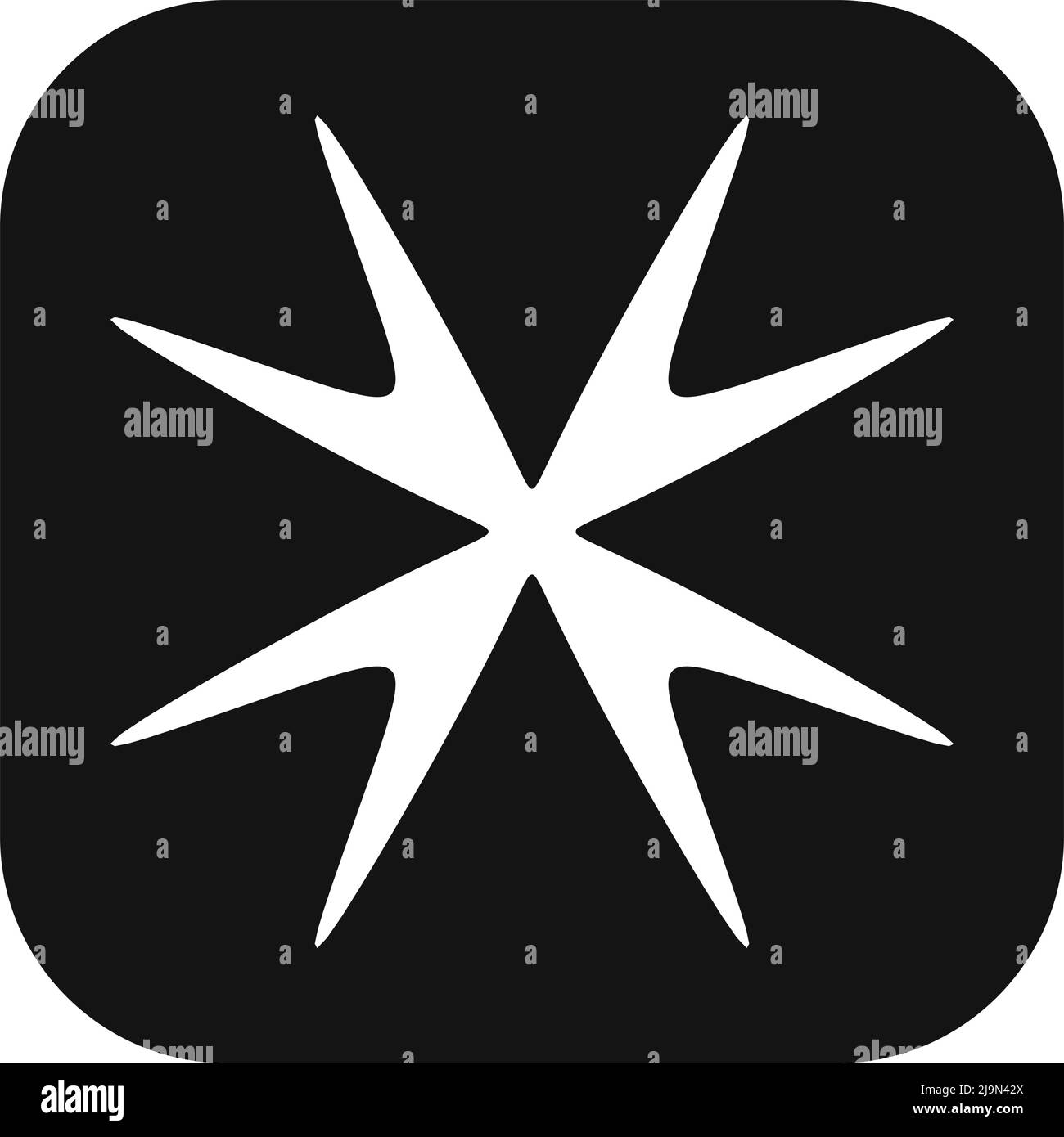 Abstract geometric icon, symbol element shape. Stock vector ...