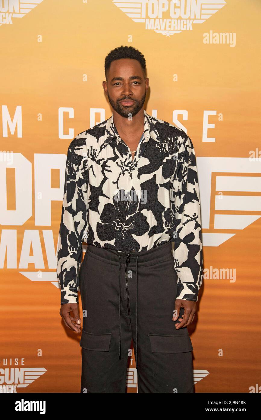 New York, United States. 23rd May, 2022. Jay Ellis attends the "Top Gun ...