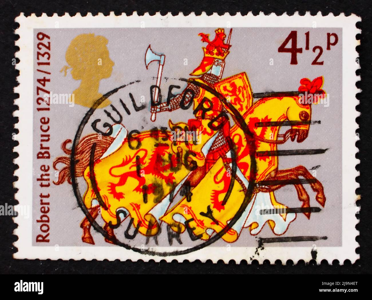 GREAT BRITAIN - CIRCA 1974: a stamp printed in the Great Britain shows ...