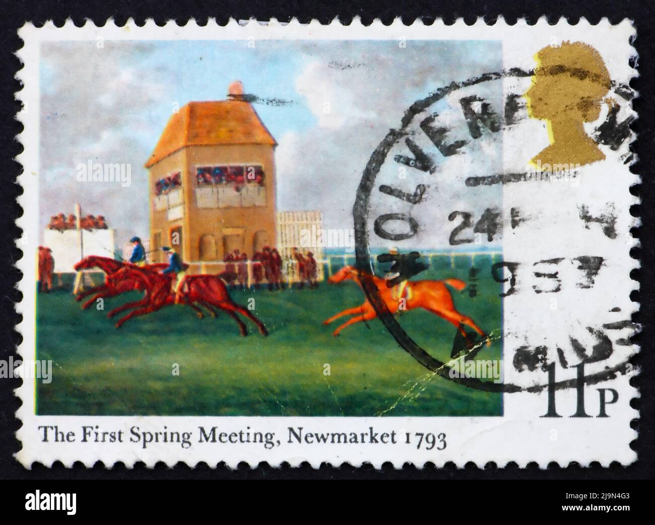 GREAT BRITAIN – CIRCA 1979: a stamp printed in the Great Britain shows ...