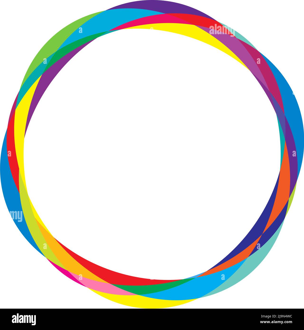 Random circles, circular rings geometric design element. Stock vector ...