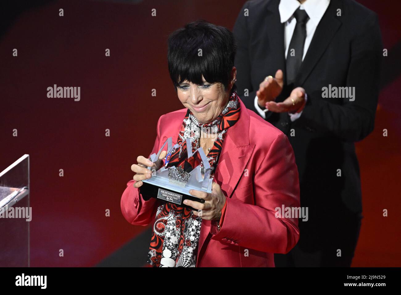 STOCKHOLM 20220524 Diane Warren tar emot sitt Polarpris 2021 under ...