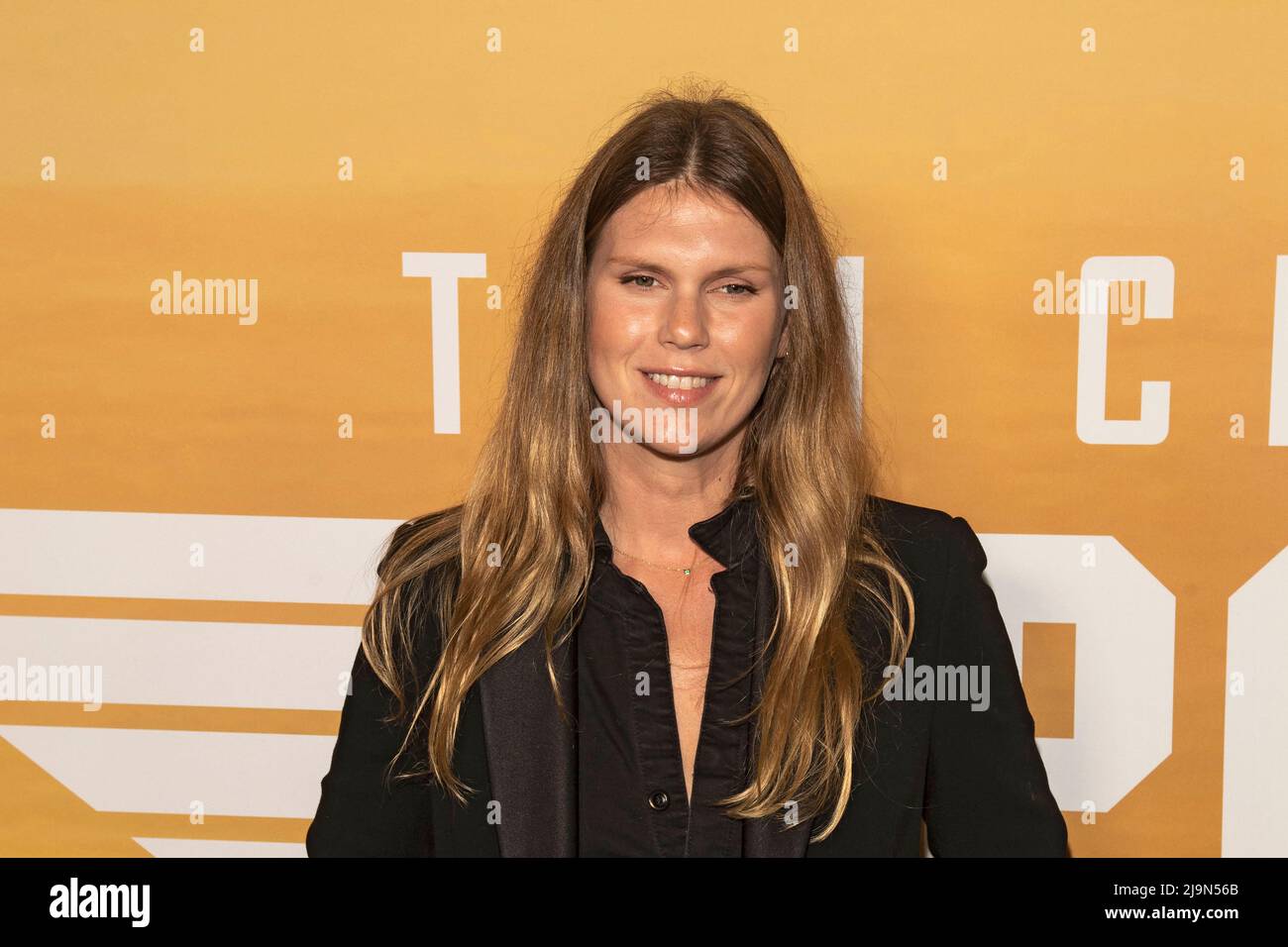 Alexandra Richards attends the Top Gun: Maverick New York Screening at ...