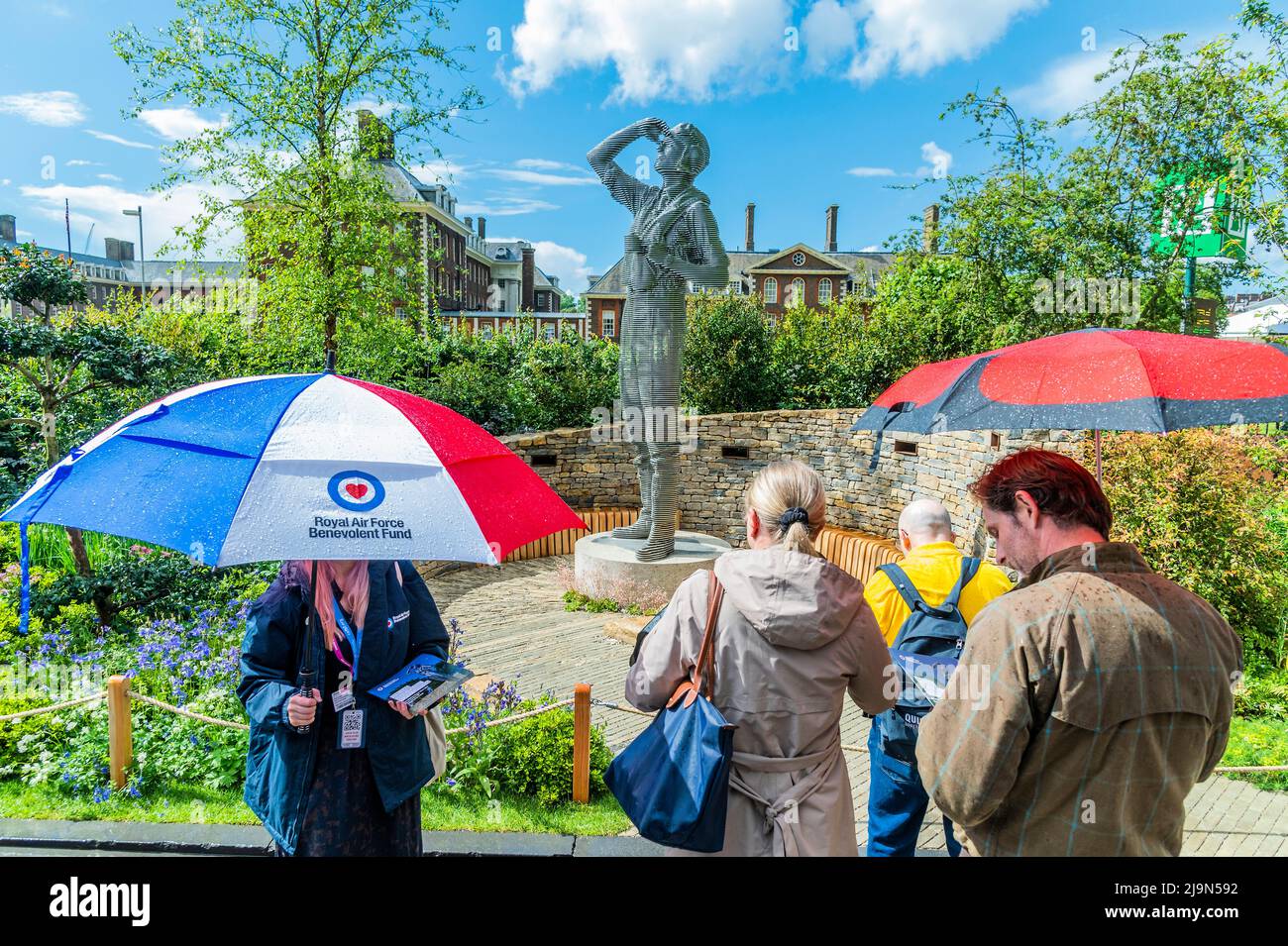 London, UK. 24th May, 2022. The RAF Benevolent Fund Garden, a Show ...