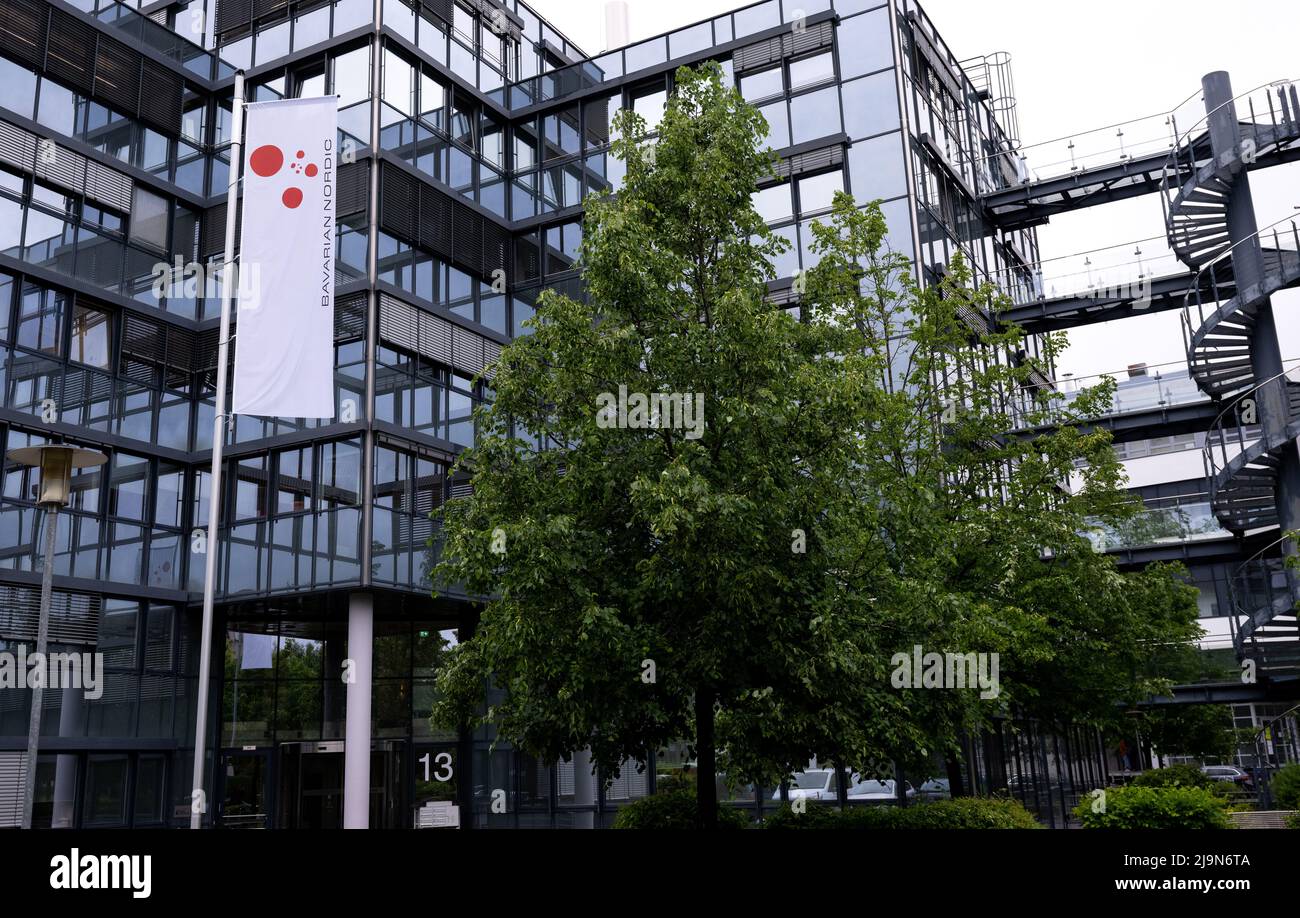 Planegg, Germany. 24th May, 2022. The logo of the biotechnology company ...