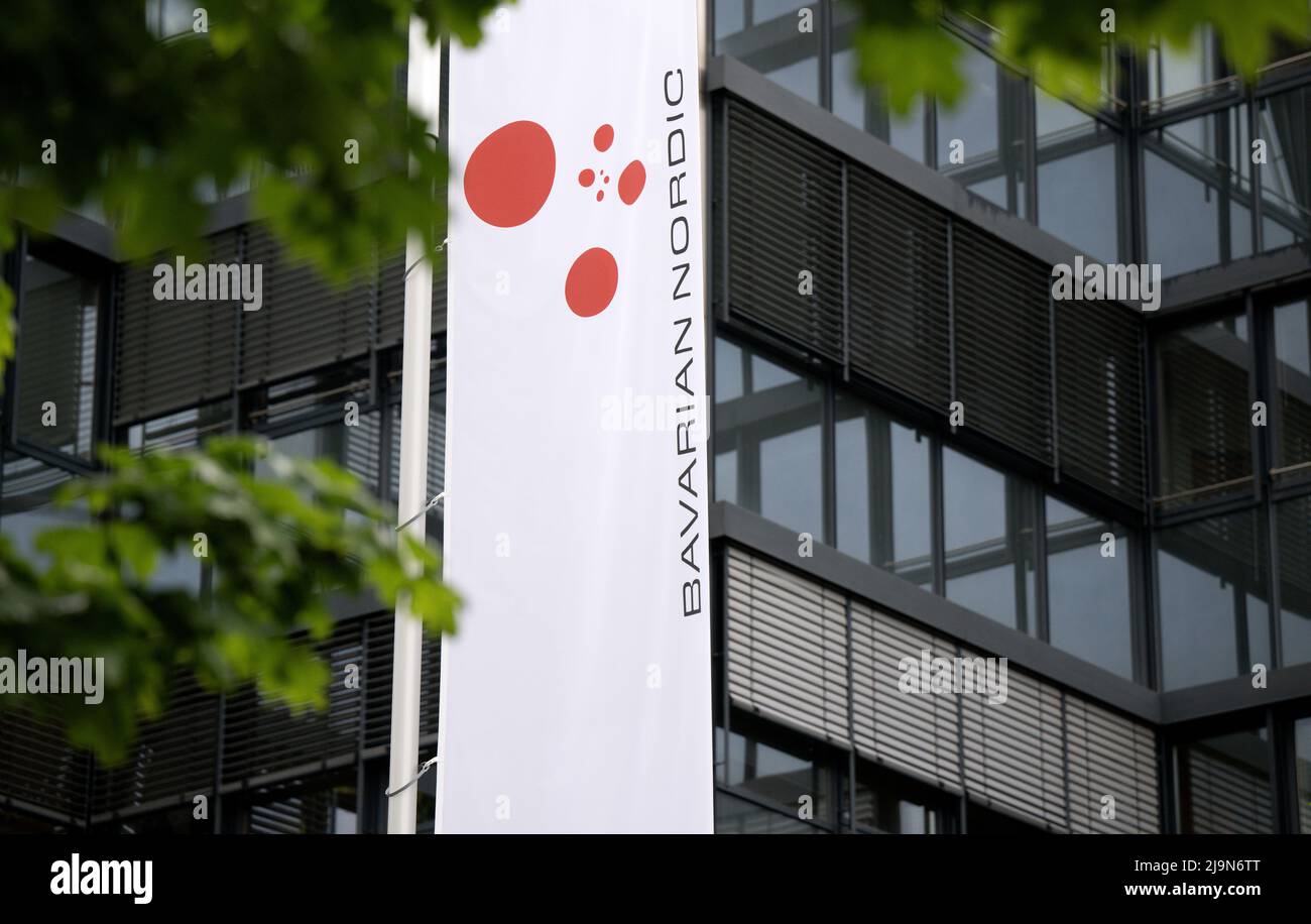Planegg, Germany. 24th May, 2022. The logo of the biotechnology company ...