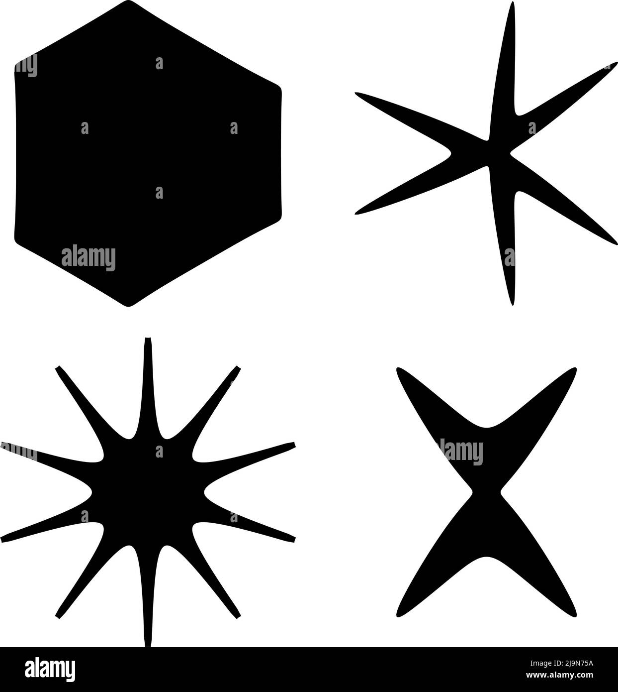 Abstract geometric icon, symbol element shape. Stock vector ...