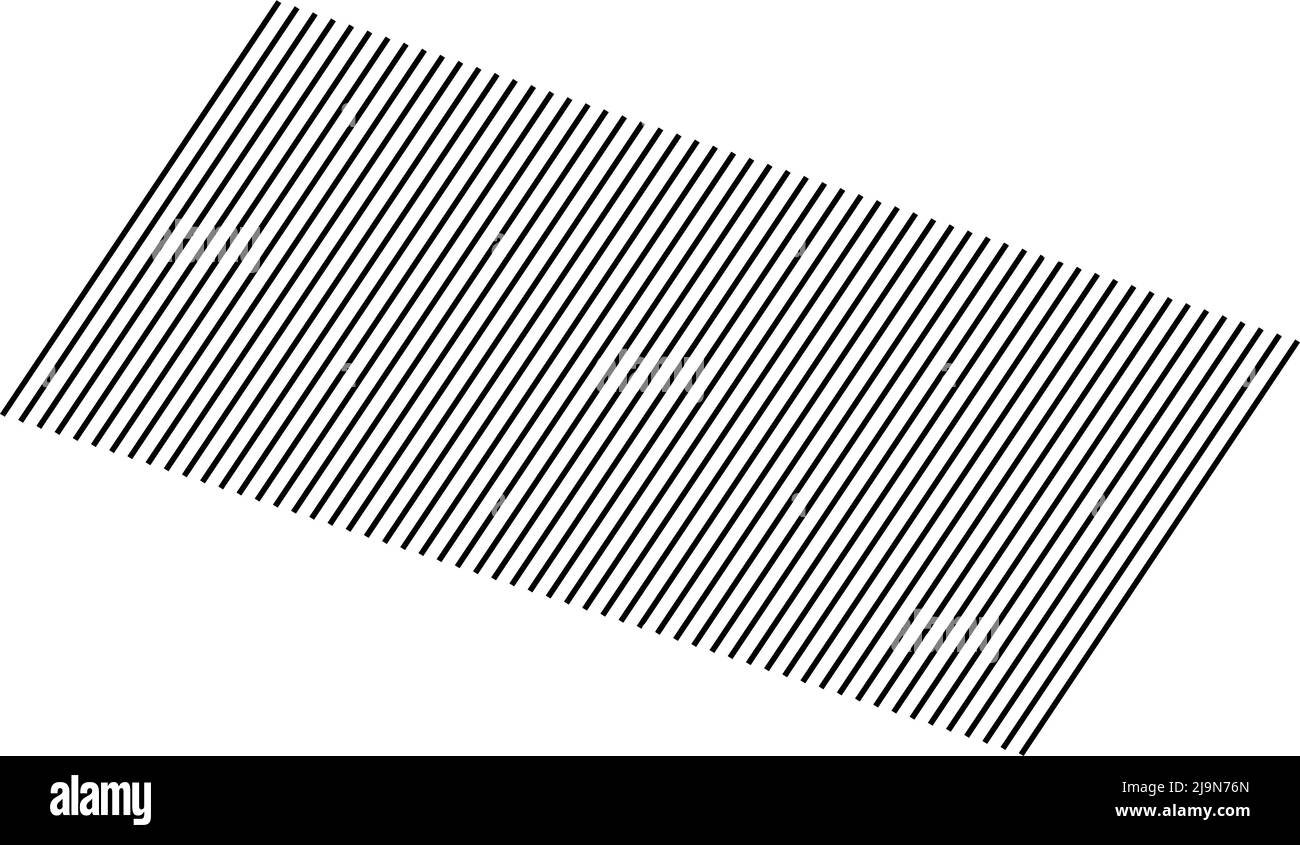 Random lines, stripes streak element. Stock vector illustration, clip ...