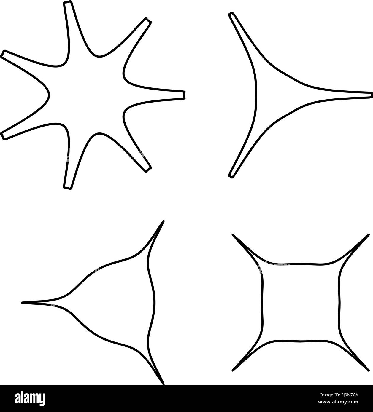 Abstract geometric icon, symbol element shape. Stock vector ...