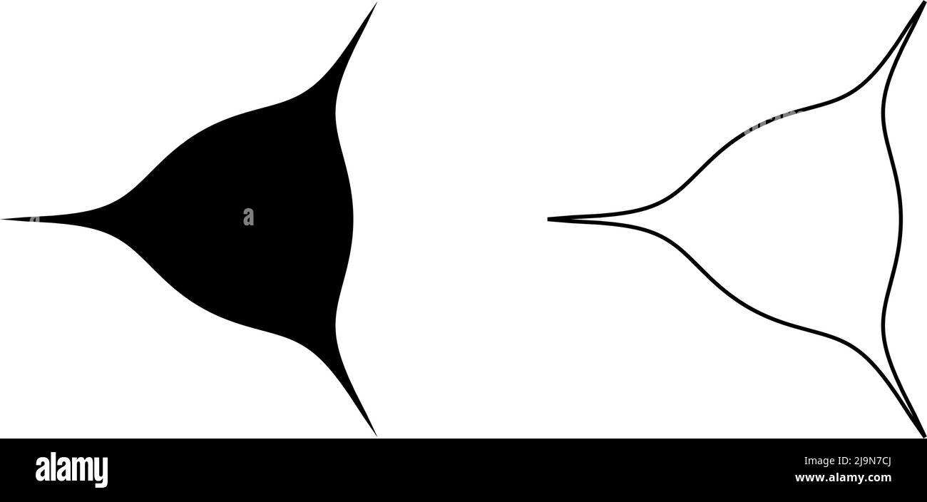 Abstract geometric icon, symbol element shape. Stock vector ...