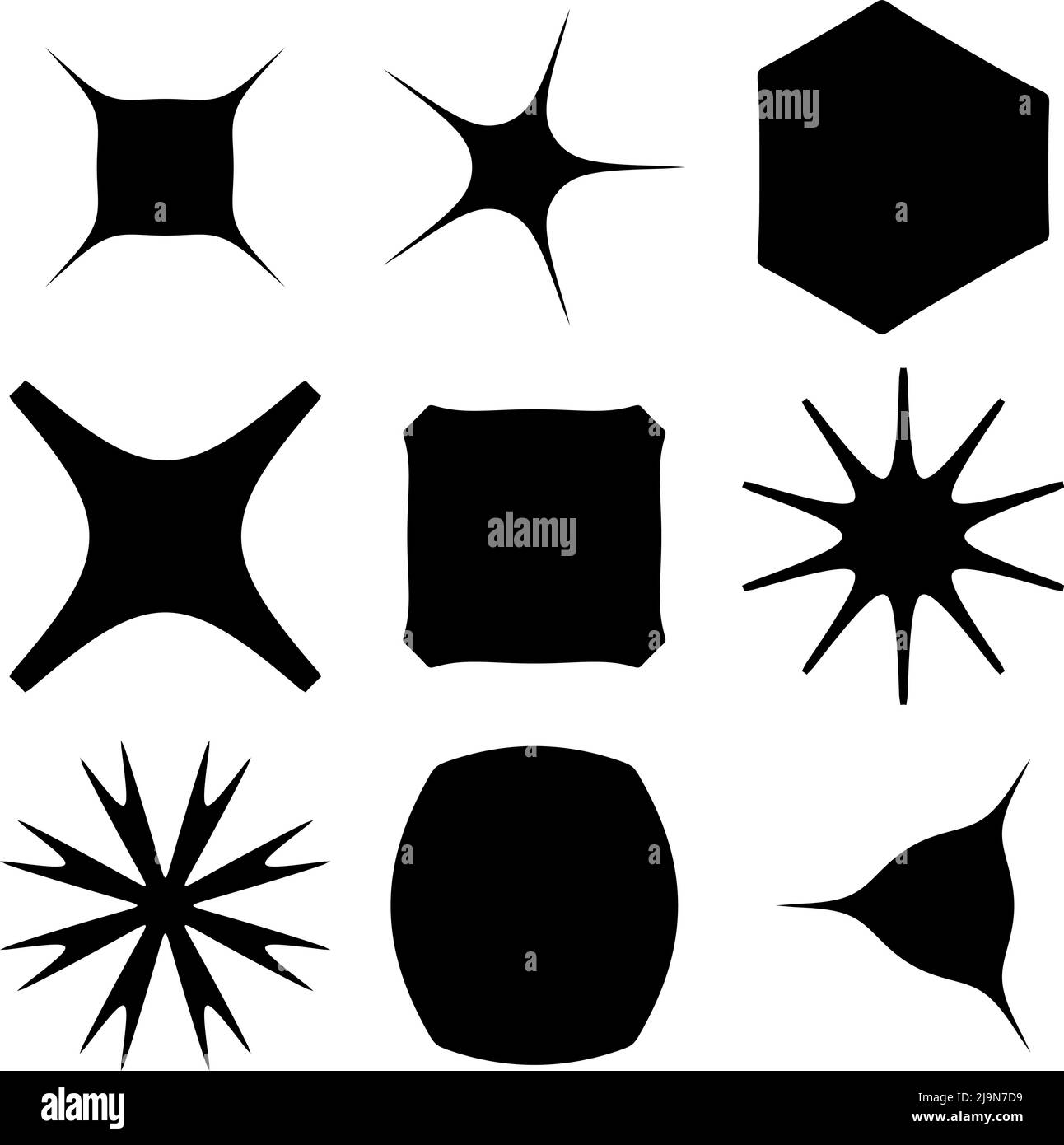 Abstract geometric icon, symbol element shape. Stock vector ...