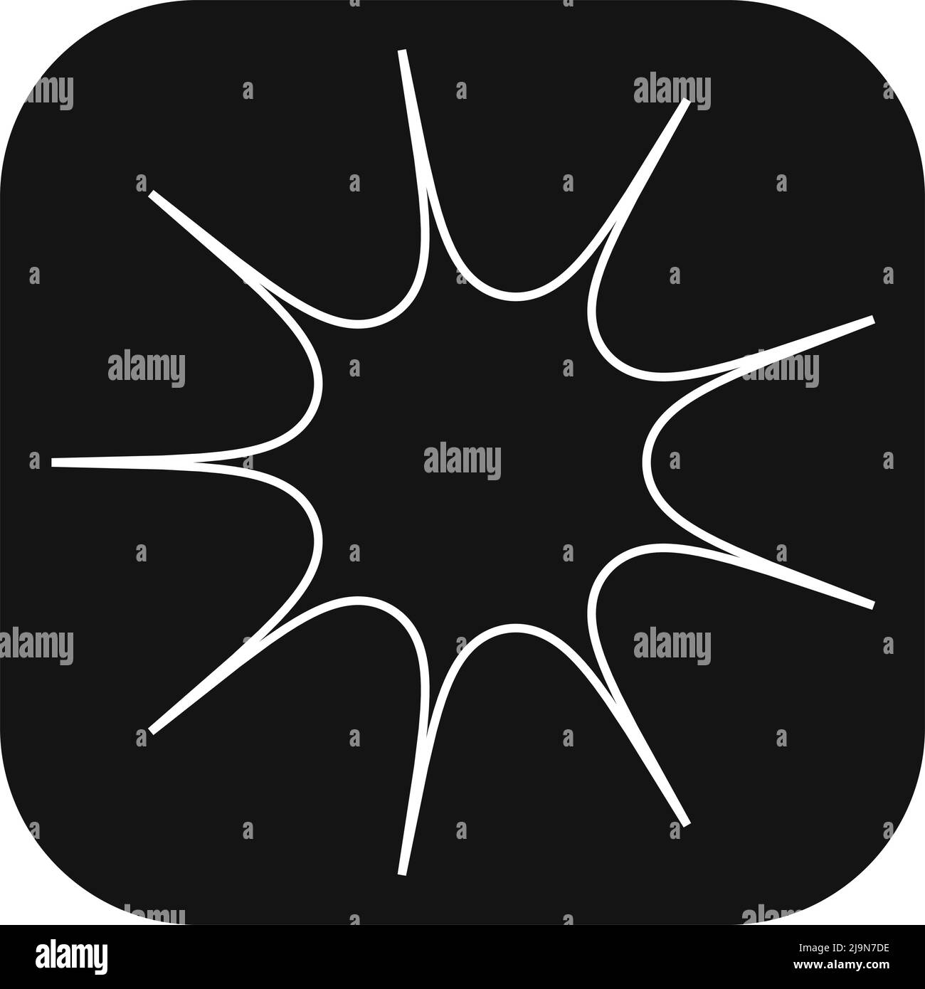 Abstract geometric icon, symbol element shape. Stock vector ...