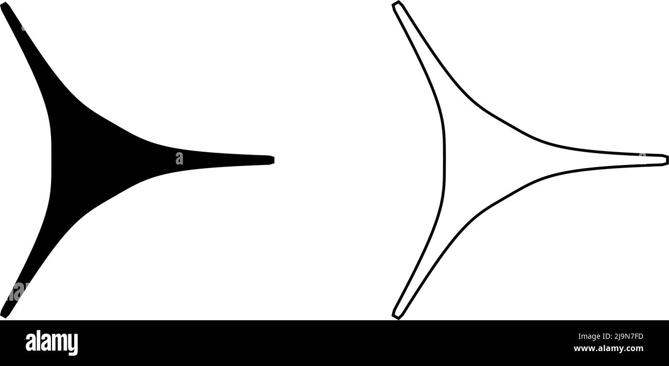 Abstract geometric icon, symbol element shape. Stock vector ...