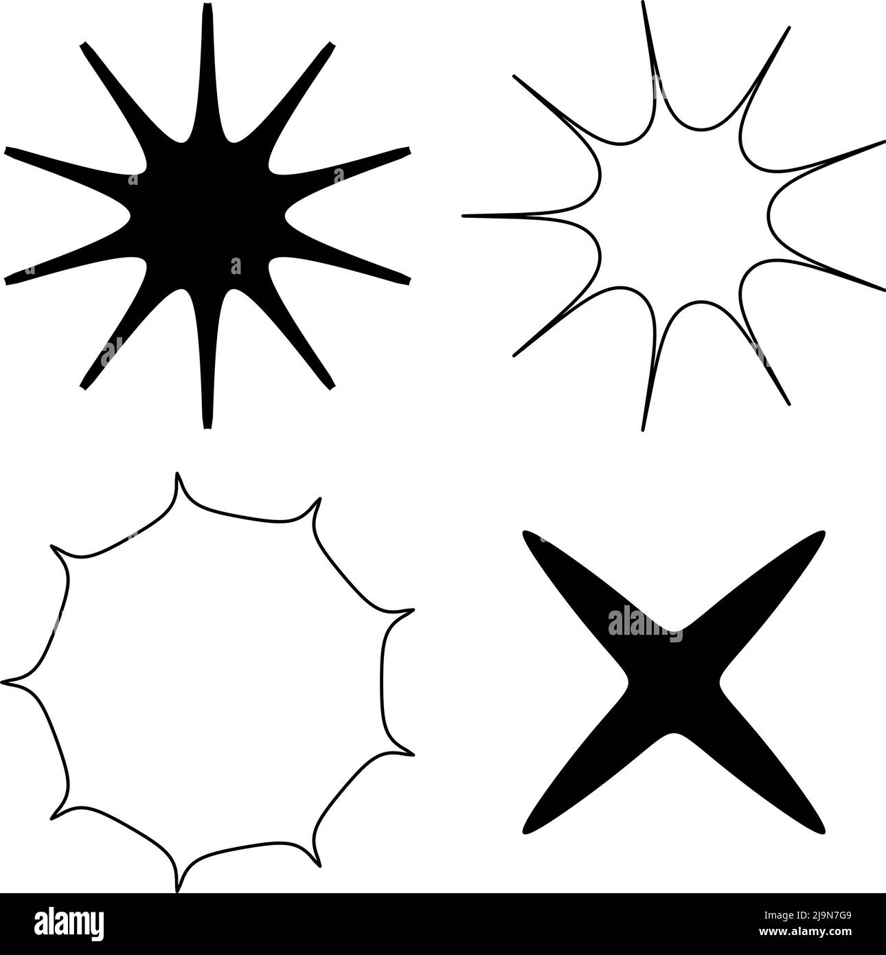 Abstract geometric icon, symbol element shape. Stock vector ...