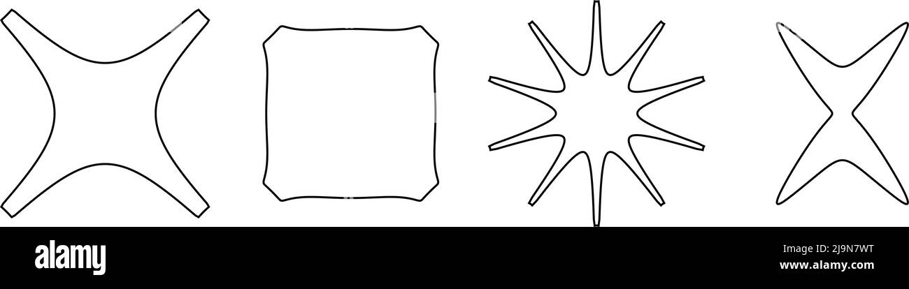 Abstract geometric icon, symbol element shape. Stock vector ...