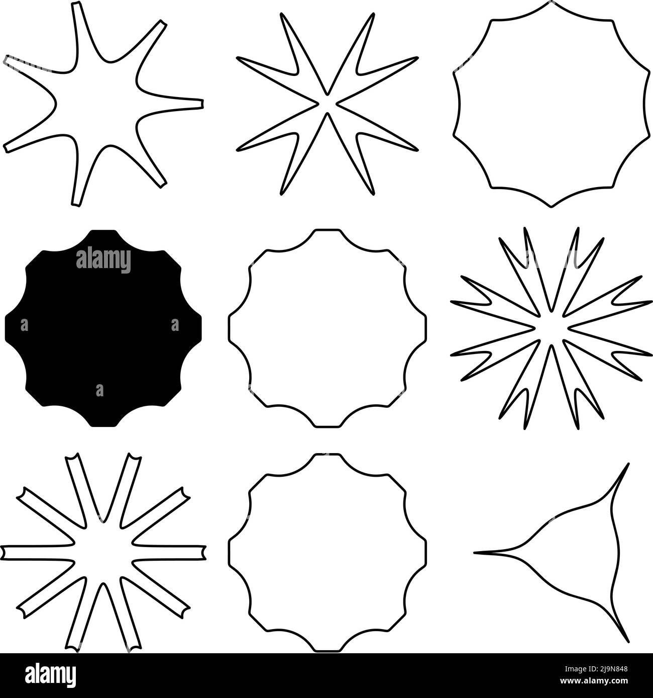 Abstract geometric icon, symbol element shape. Stock vector ...