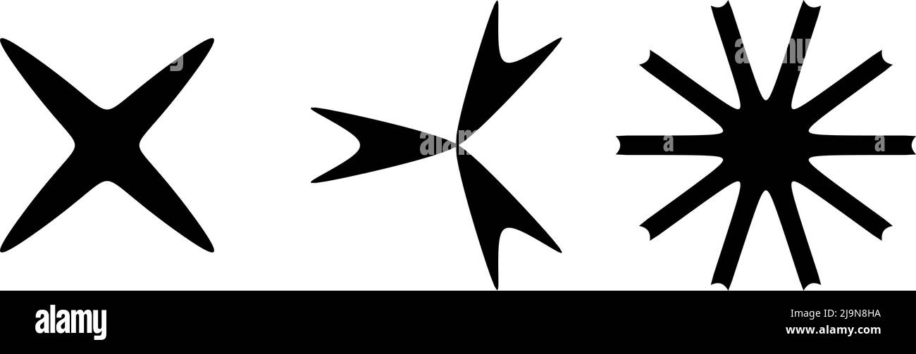 Abstract geometric icon, symbol element shape. Stock vector ...