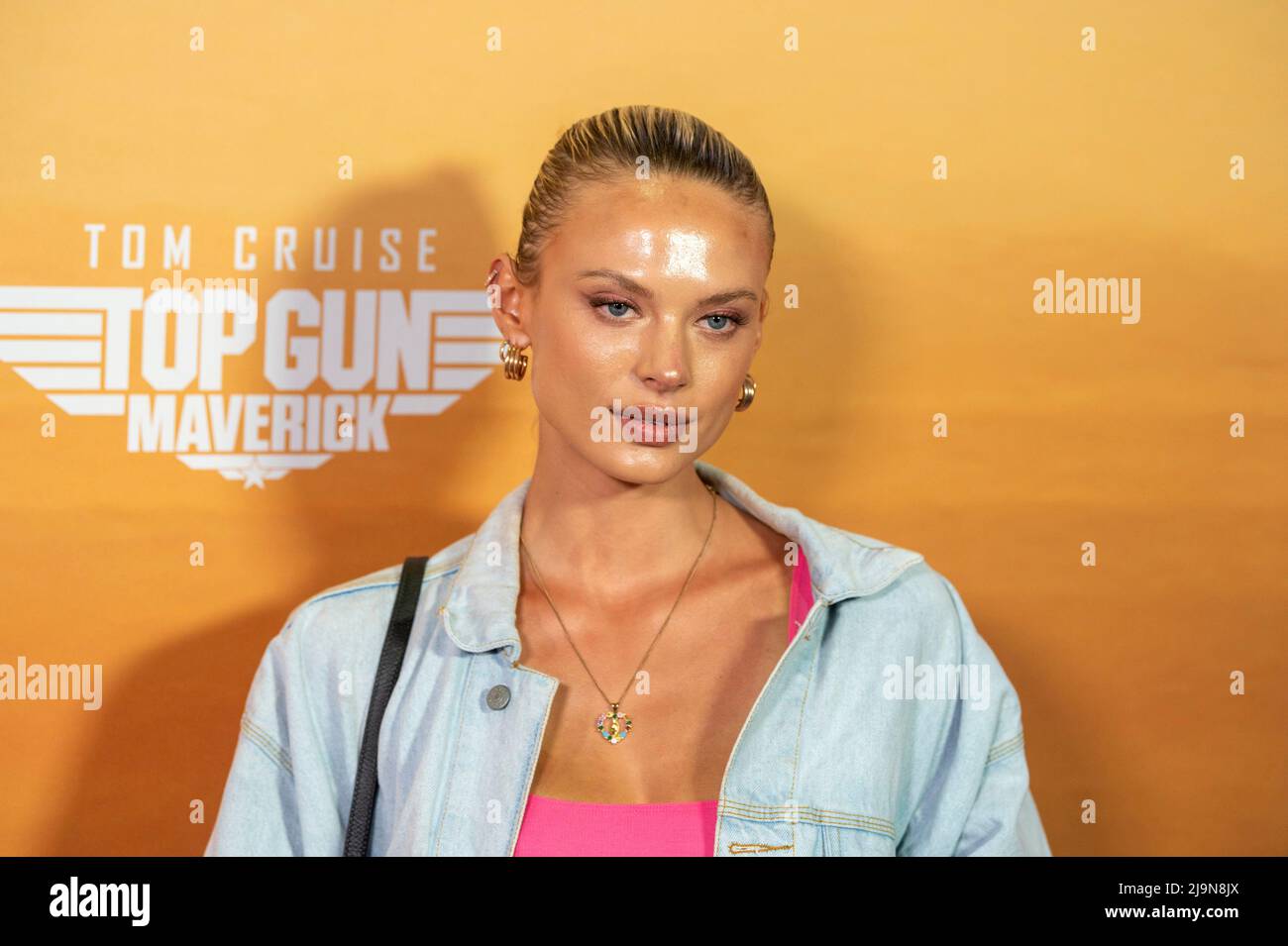 Victoria Germyn attends the "Top Gun: Maverick" New York Screening at ...