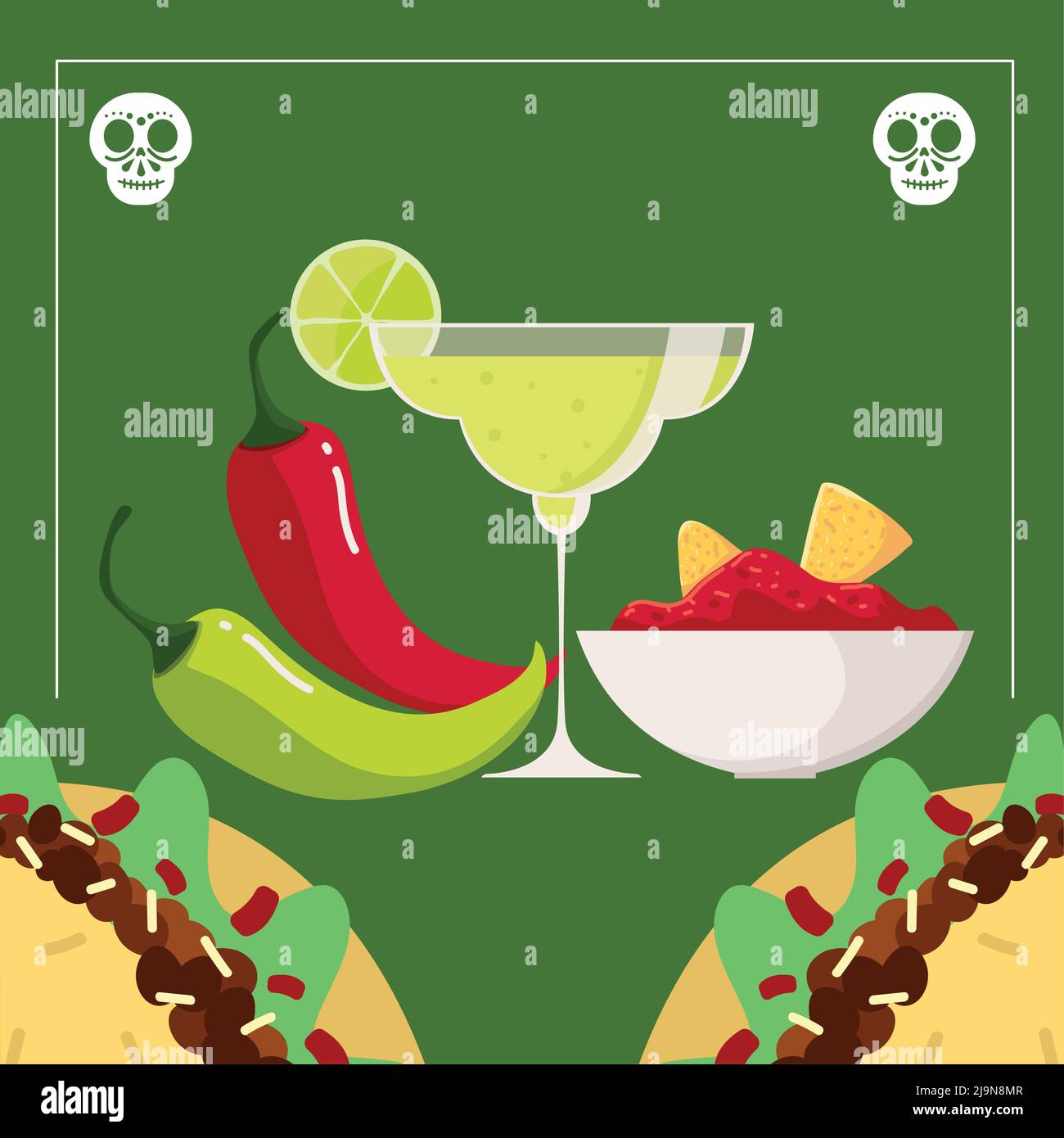 mexican party celebration Stock Vector Image & Art - Alamy
