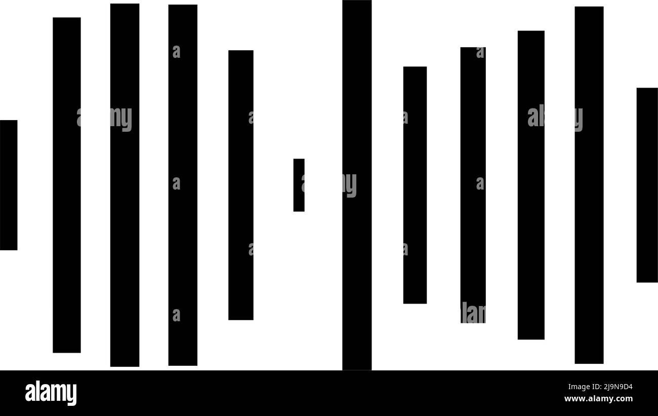 Random lines, stripes streak element. Stock vector illustration, clip ...