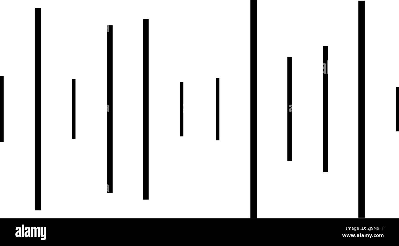 Random lines, stripes streak element. Stock vector illustration, clip ...