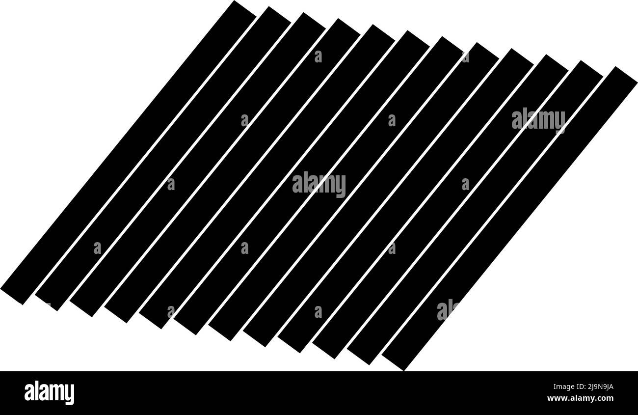 Random lines, stripes streak element. Stock vector illustration, clip ...