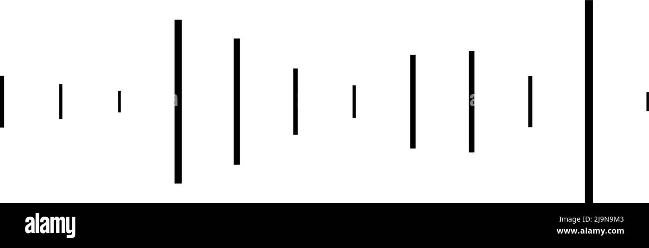 Random lines, stripes streak element. Stock vector illustration, clip ...