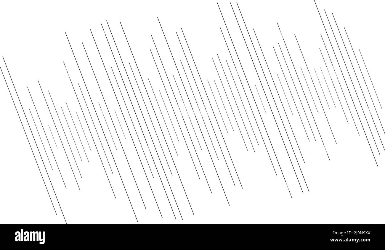 Random lines, stripes streak element. Stock vector illustration, clip ...