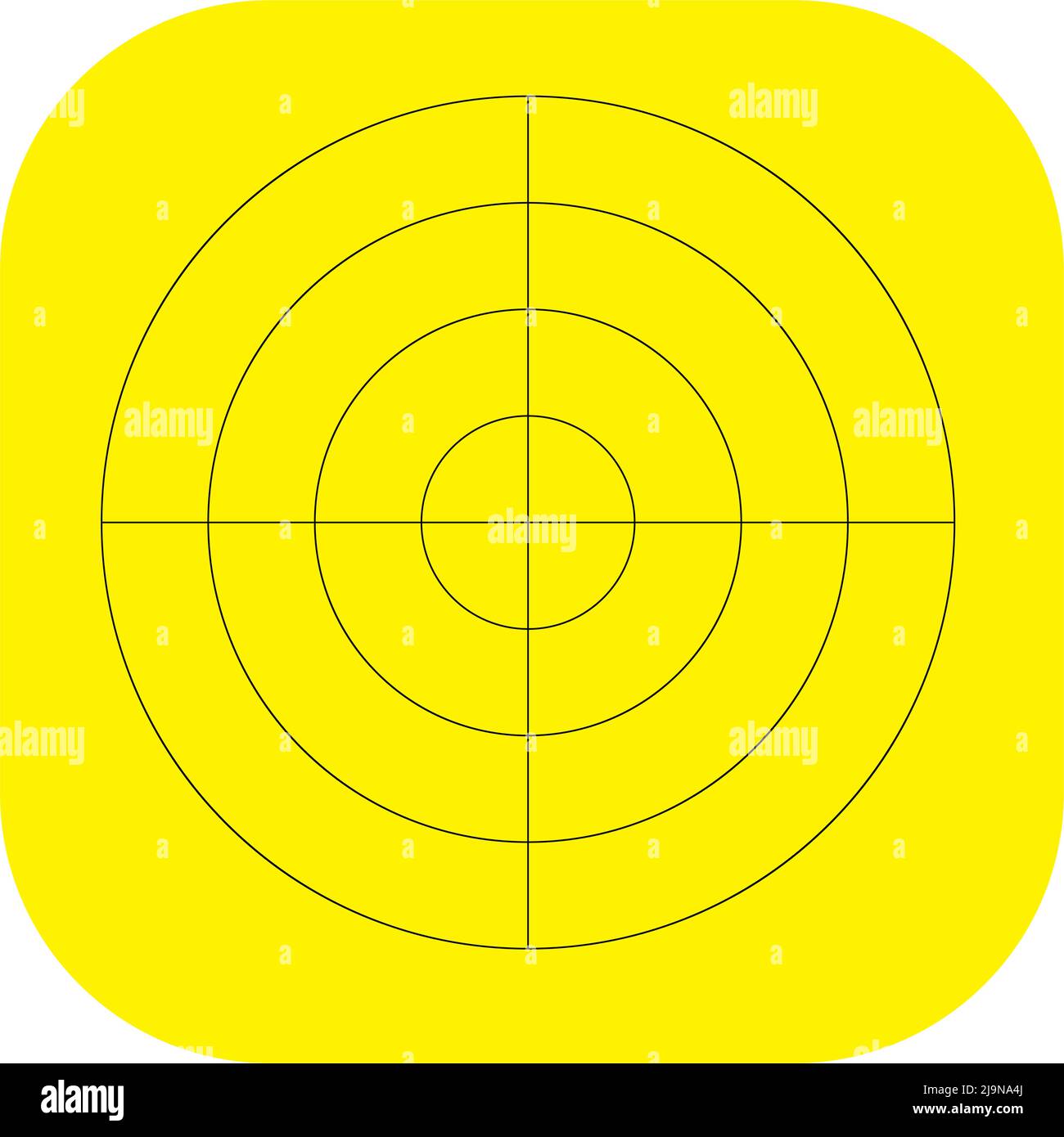 Polar, circular grid, mesh. Pie chart, graph element. Stock vector ...
