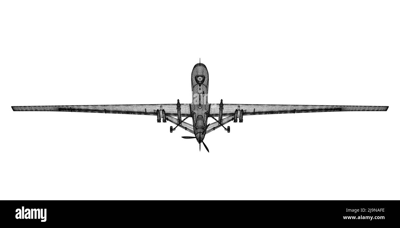 Uav view Black and White Stock Photos & Images - Alamy