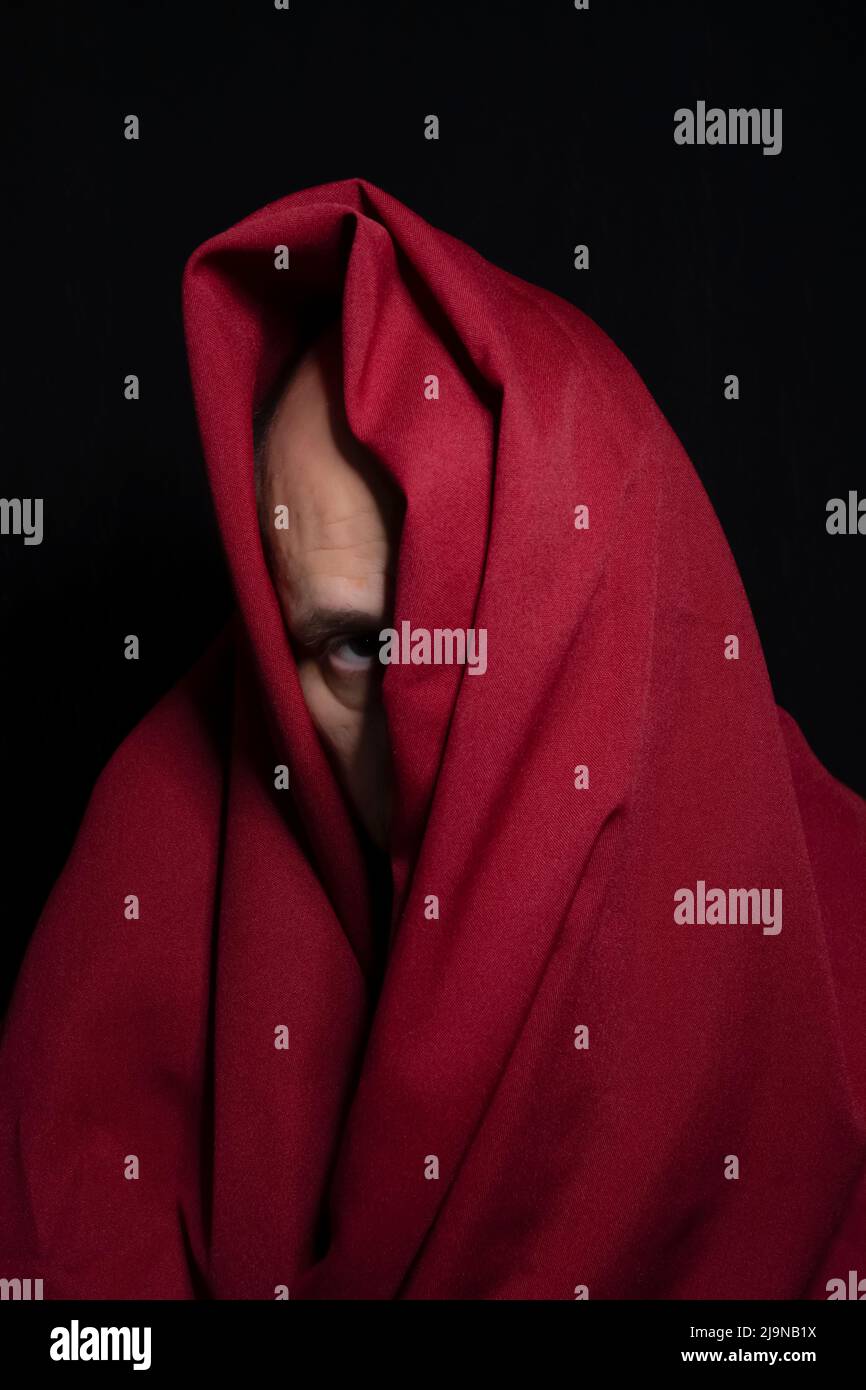 Covered hair hi-res stock photography and images - Alamy