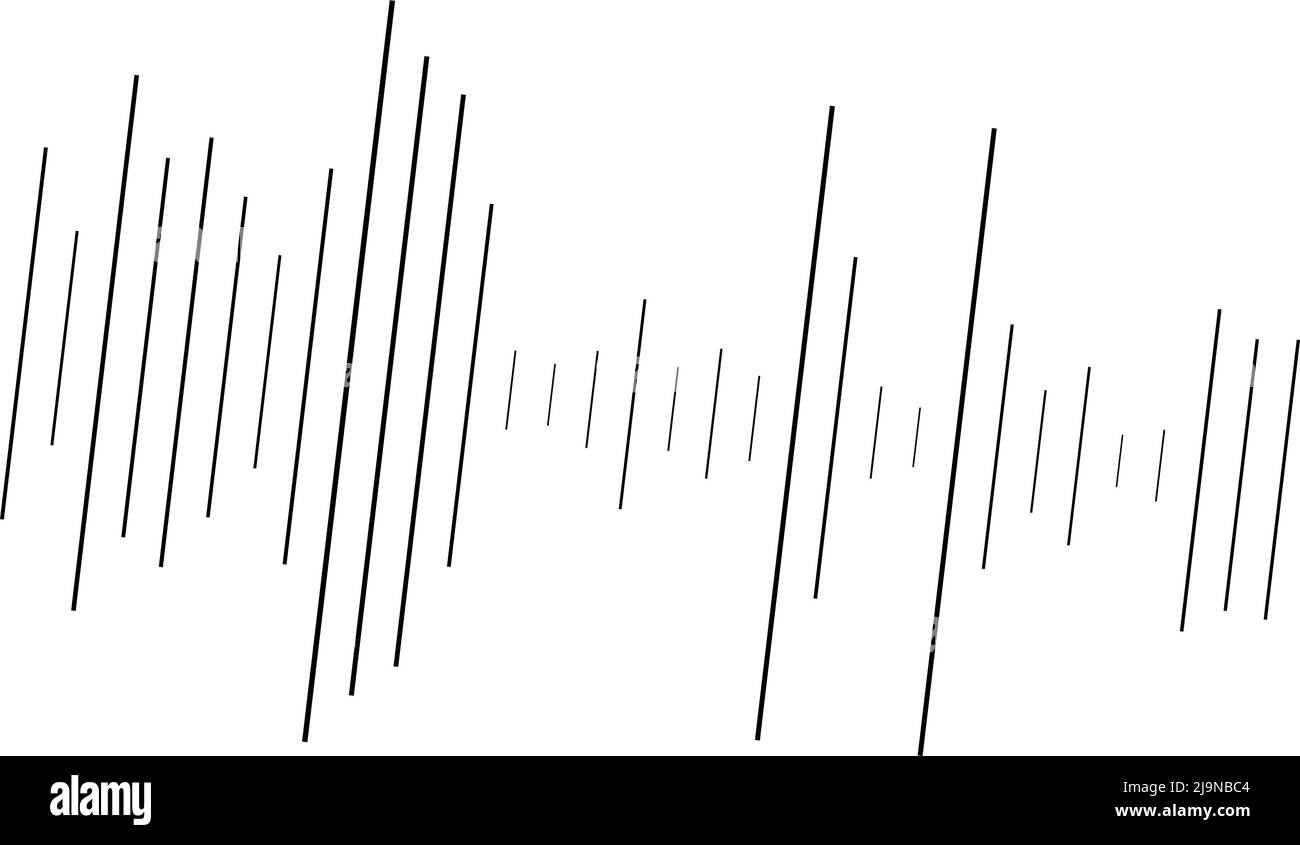 Random lines, stripes streak element. Stock vector illustration, clip ...