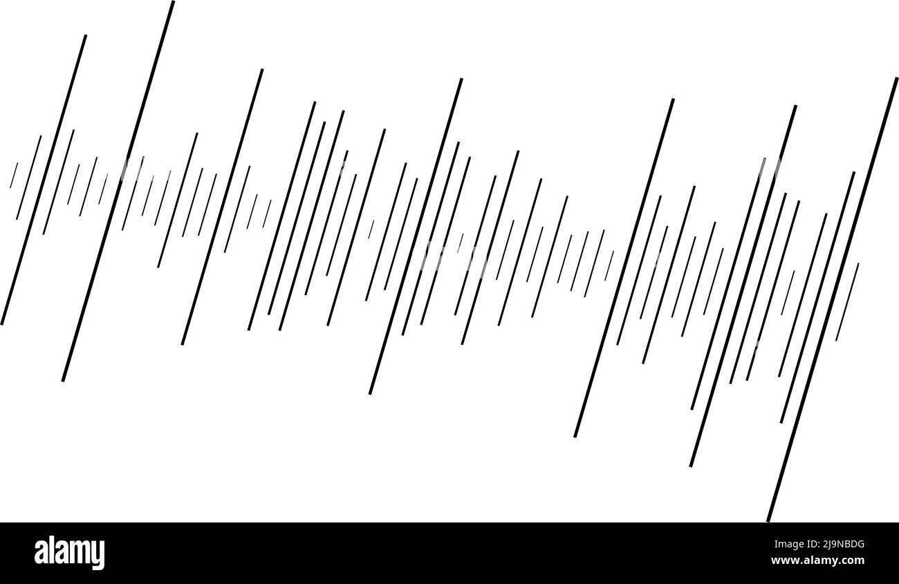 Random lines, stripes streak element. Stock vector illustration, clip ...