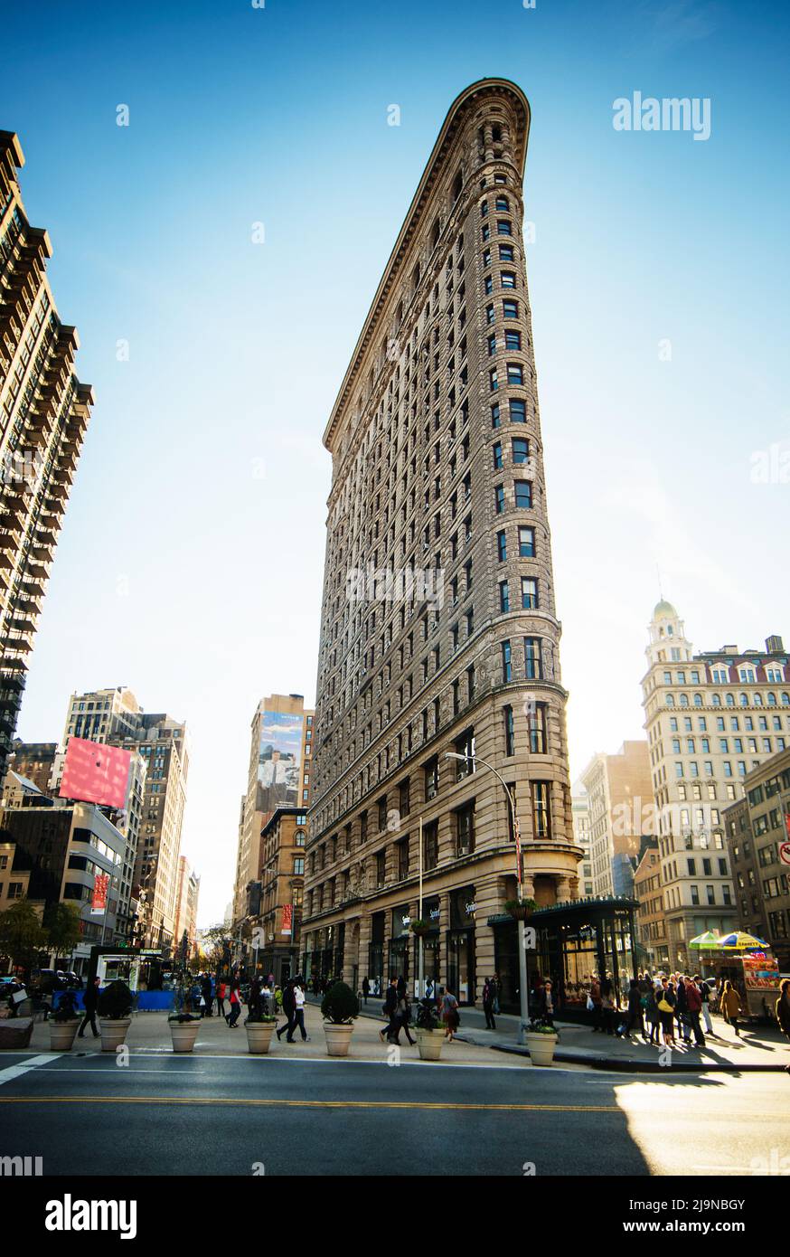 Flat iron building, Manhattan, New York City Stock Photo - Alamy